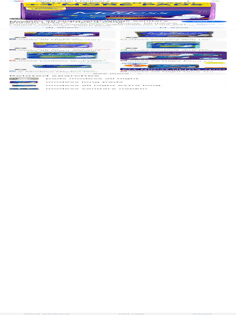 Modess Overnight | PDF