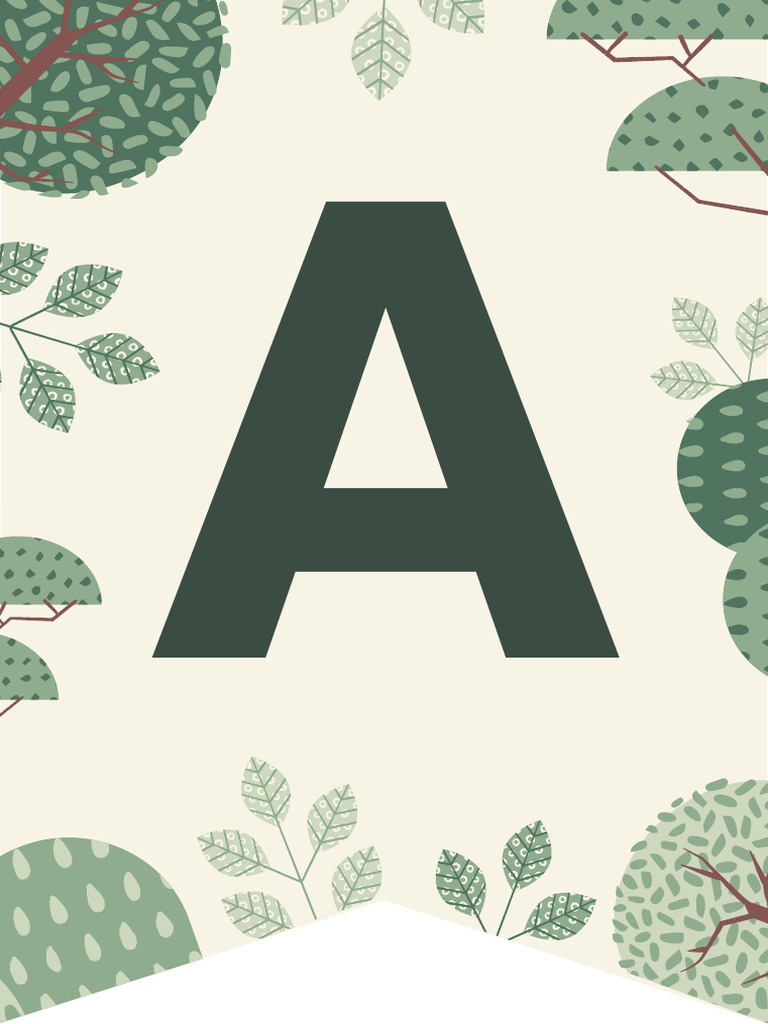 Forest Classroom Bunting | PDF