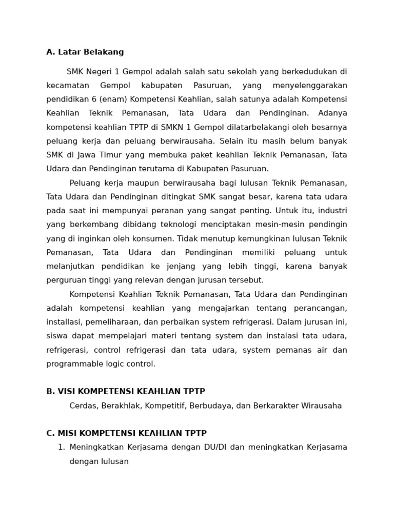BAB 2 Jurusan TPTP | PDF