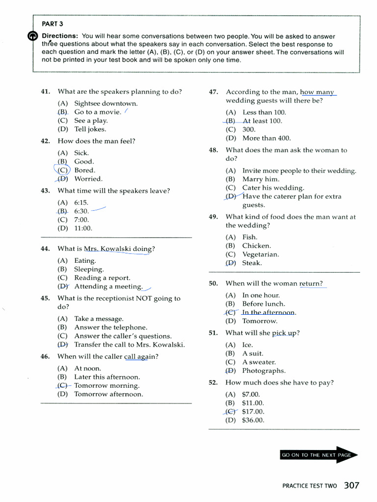 Lesson2 Listening Session3 | PDF