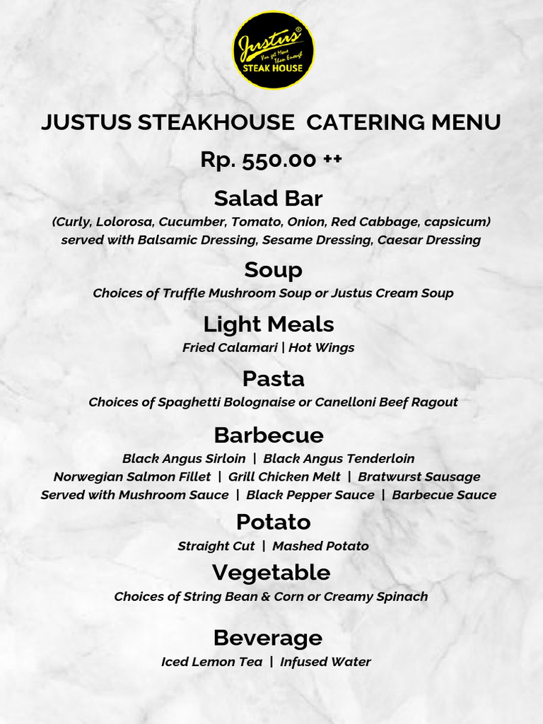 Catering Menu | PDF