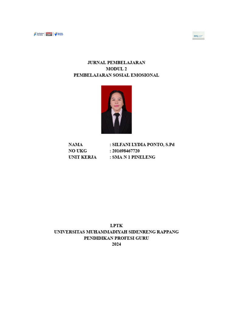 Contoh JURNAL PEMBELAJARAN PSE | PDF