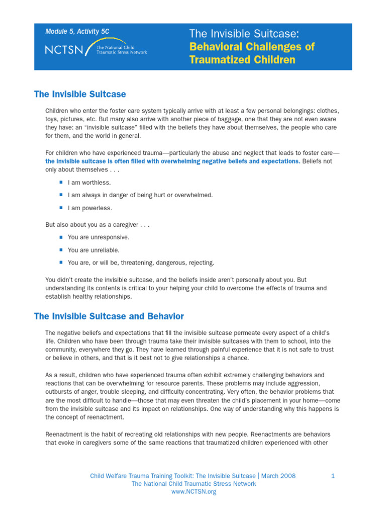 The Invisible Suitcase | PDF