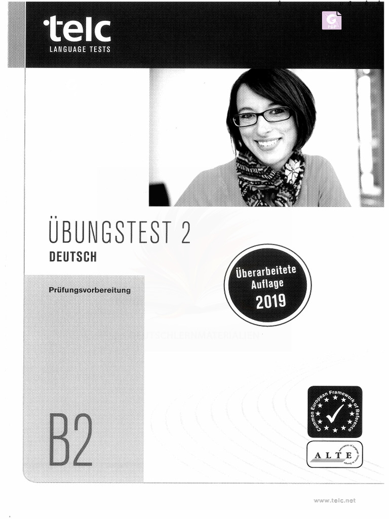 TELC B2 Übungstest 2 Prüfungsvorbereitung Überarbeitete Auflage | PDF