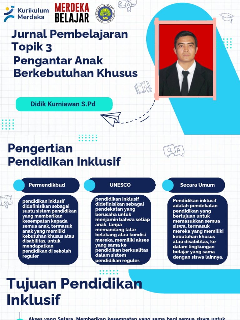 Jurnal Pembelajaran 3 - Didik Kurniawan S.PD | PDF