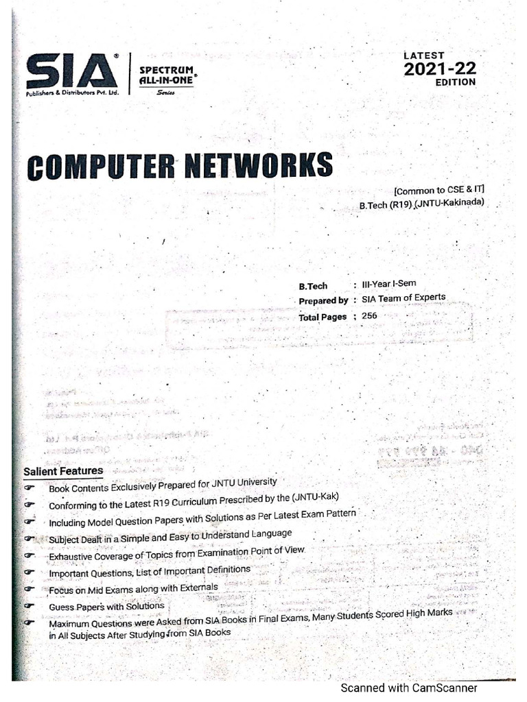 Computer Networks Spectrum All in One | PDF