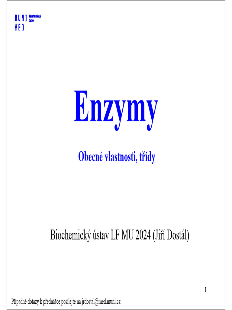 01b CZE Enzymy Tridy - 2024 | PDF