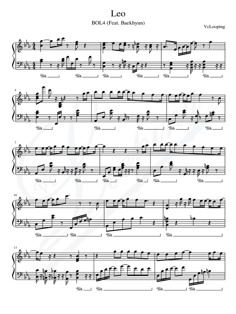 Bol4 (Feat. Baekhyun) : Vclooping | PDF