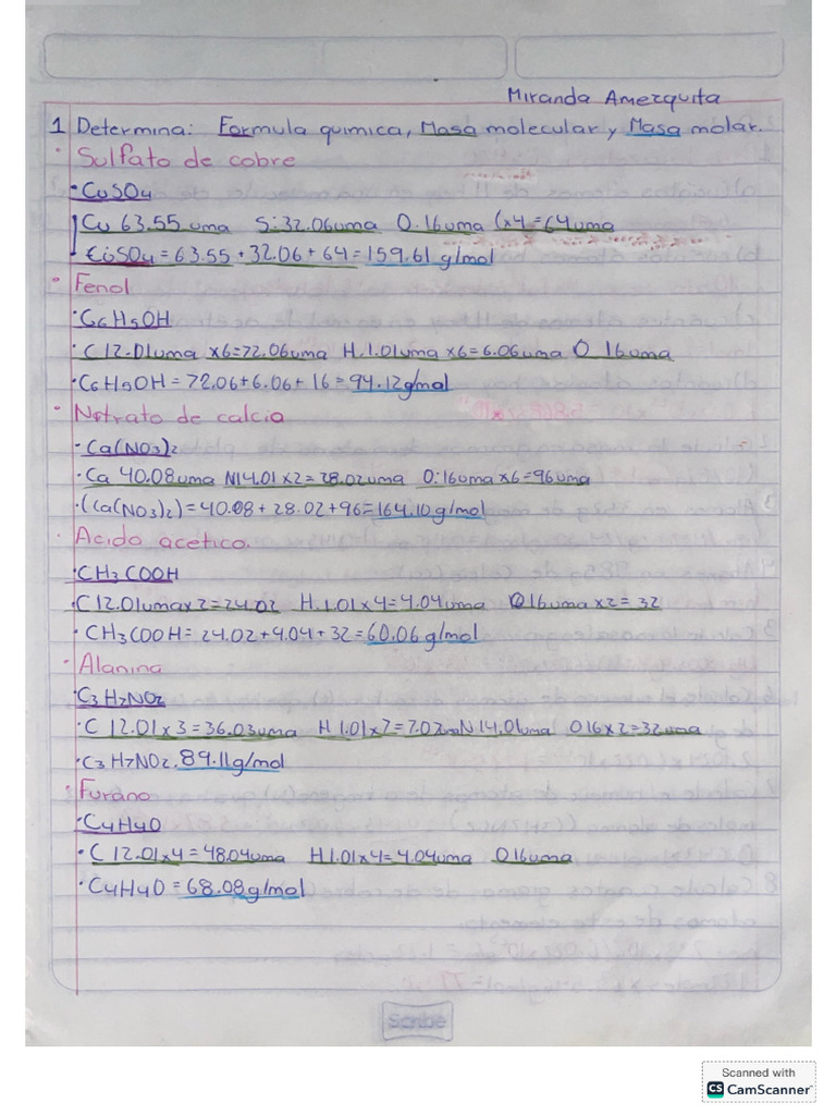 MFMA-QA-mol Como Unidad de Medida | PDF