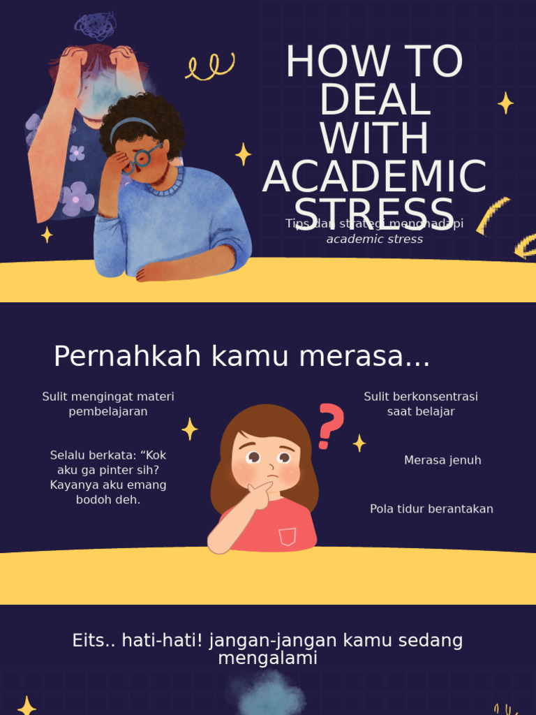 How To Deal With Academic Stress by Raisya Nurul Amalia | PDF