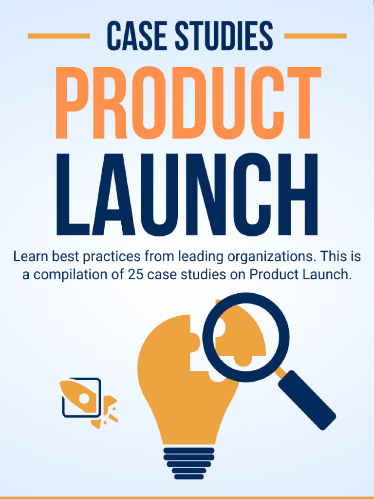 25 Case Studies On Product Launch | PDF
