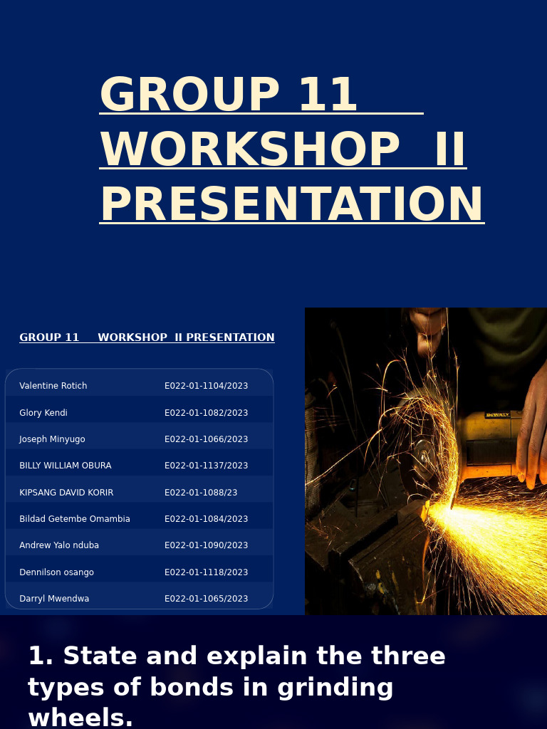 GROUP 11 WORKSHOP II PRESENTATION (2) .Pptxfinal - pptxFINAL | PDF