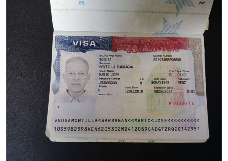 VISA C1D Expiry Dec 2024 | PDF