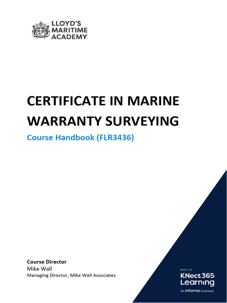 FLR3436 Course Handbook | PDF