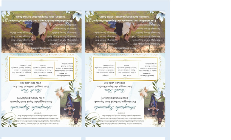 Format Cetak Undangan | PDF