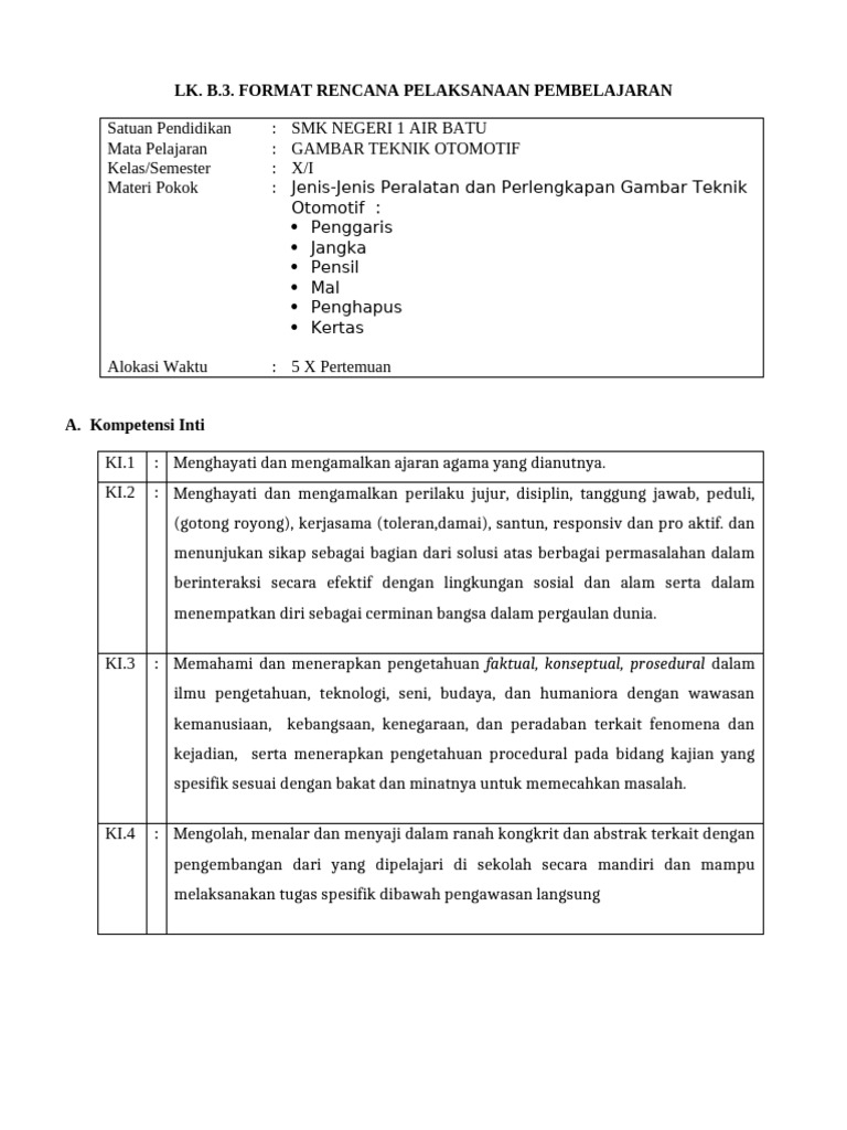 Tugas 2 RPP K13 | PDF