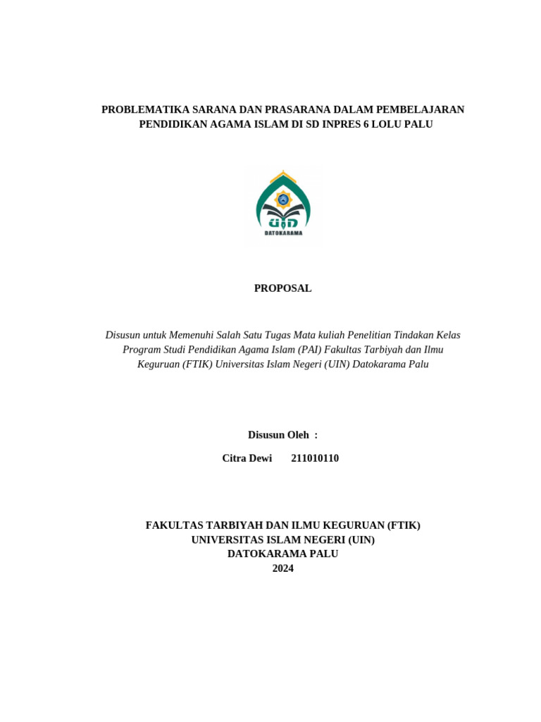 Proposal Kelompok 4 PTSM Baru-1 | PDF
