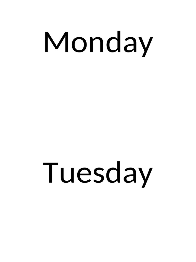 Monday | PDF