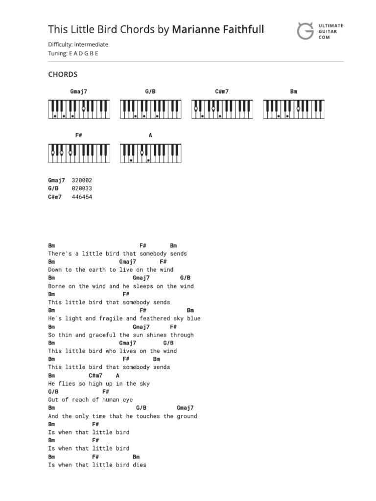 This Litlle Bird Chords | PDF