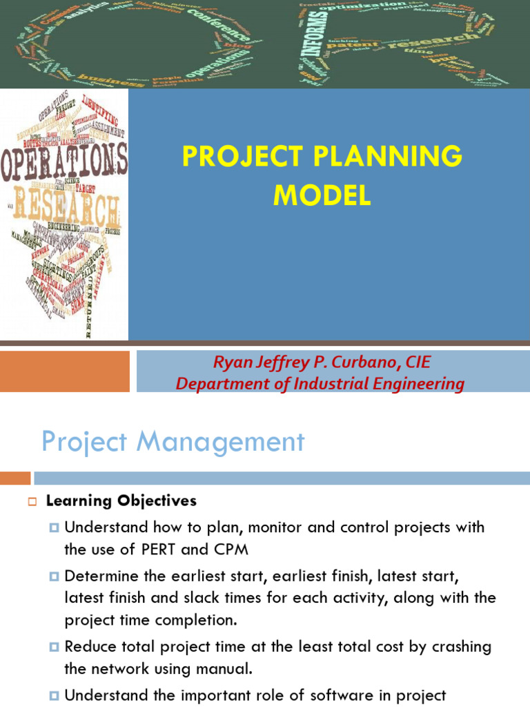 Project Planning Model - Lec01 | PDF