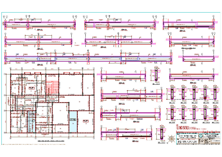 1117-2BB-03 (Reinft - Detail of Slab & Beams) | PDF
