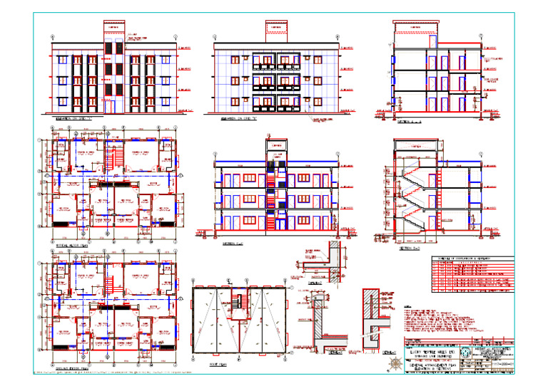 1117-2BB-01 Rev.-B (Gen - Arrangement Plan, Elev.& Sec) | PDF