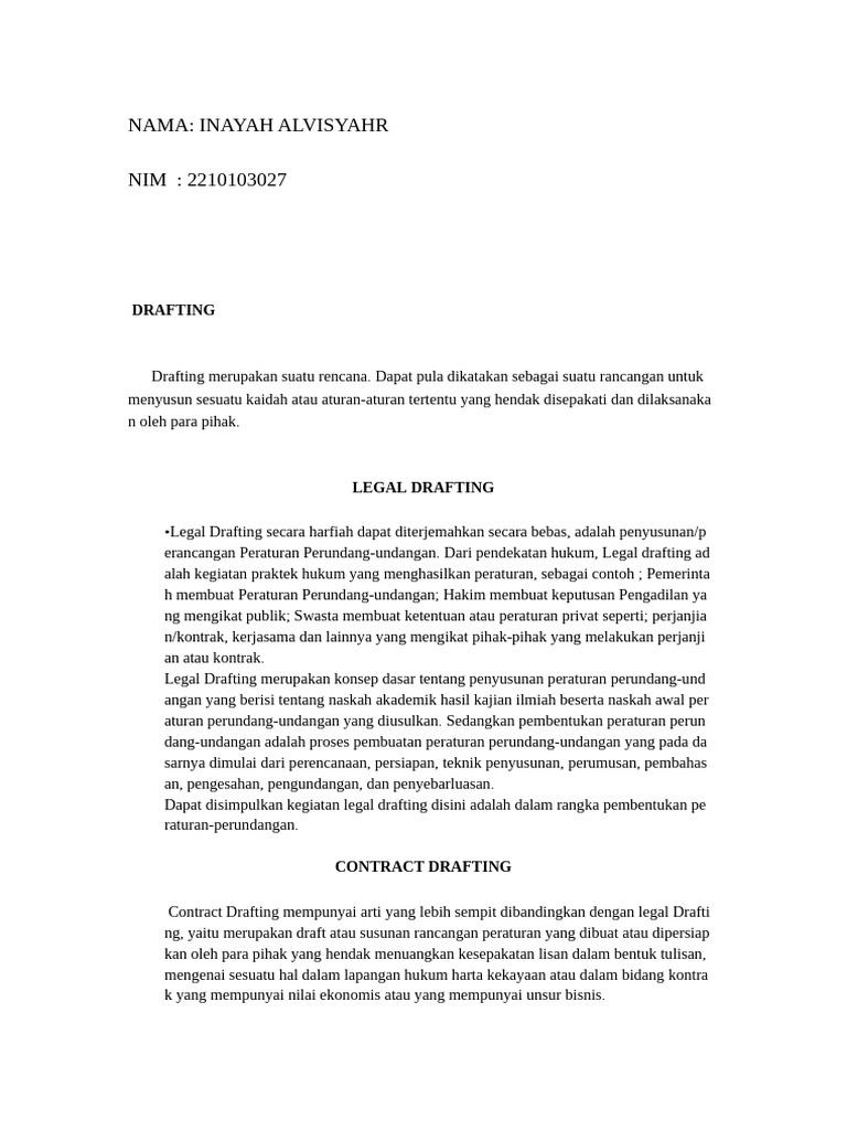 Naya Legal Drafting | PDF