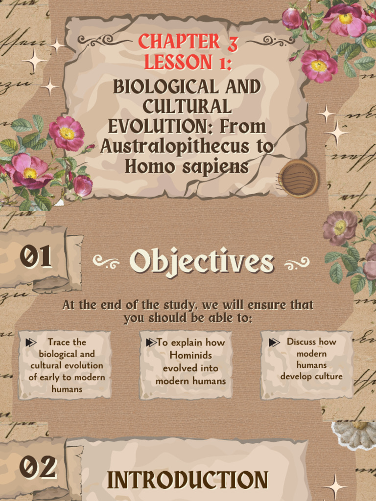 CHAPTER 3 - LESSON 1: Biological Evolution | PDF
