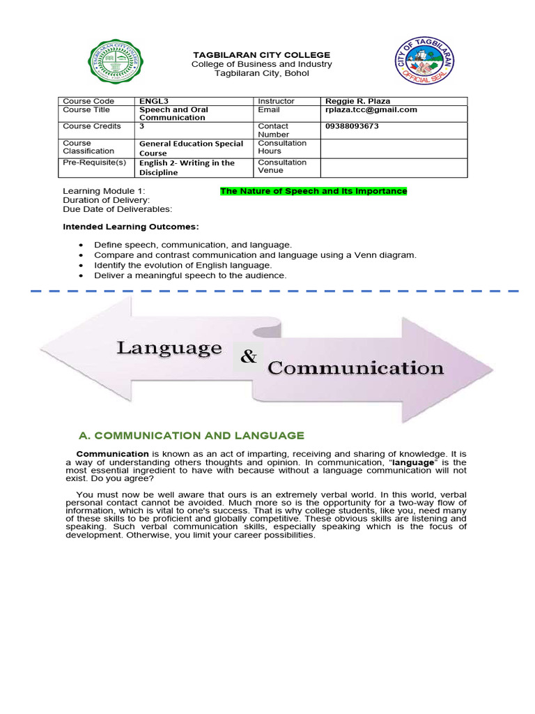 Engl.3 Module 1 24 25 1 | PDF