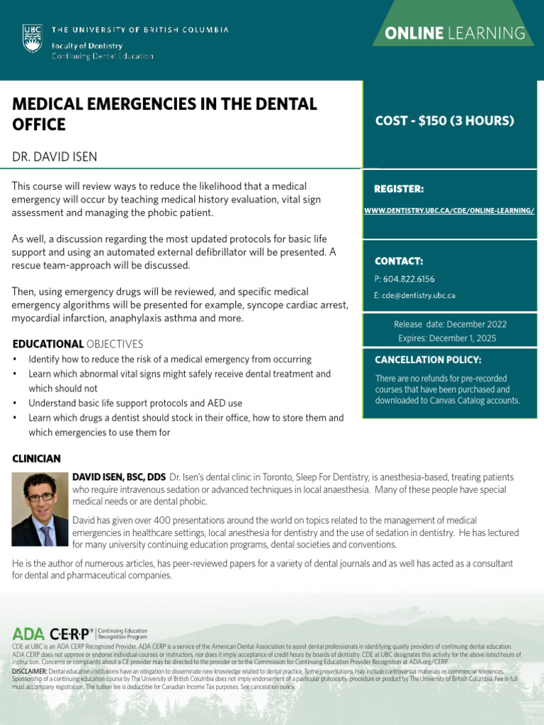 2022 Fall Dr. Isen - Medical Emergencies Nov 26 2022 | PDF | Anesthesia ...