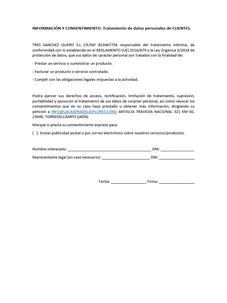 LOPD | PDF
