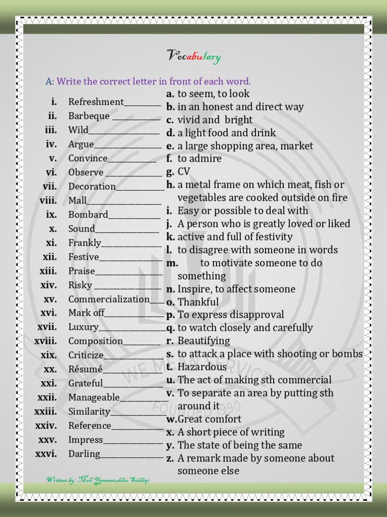 Preparing Ourselves For Test C | PDF