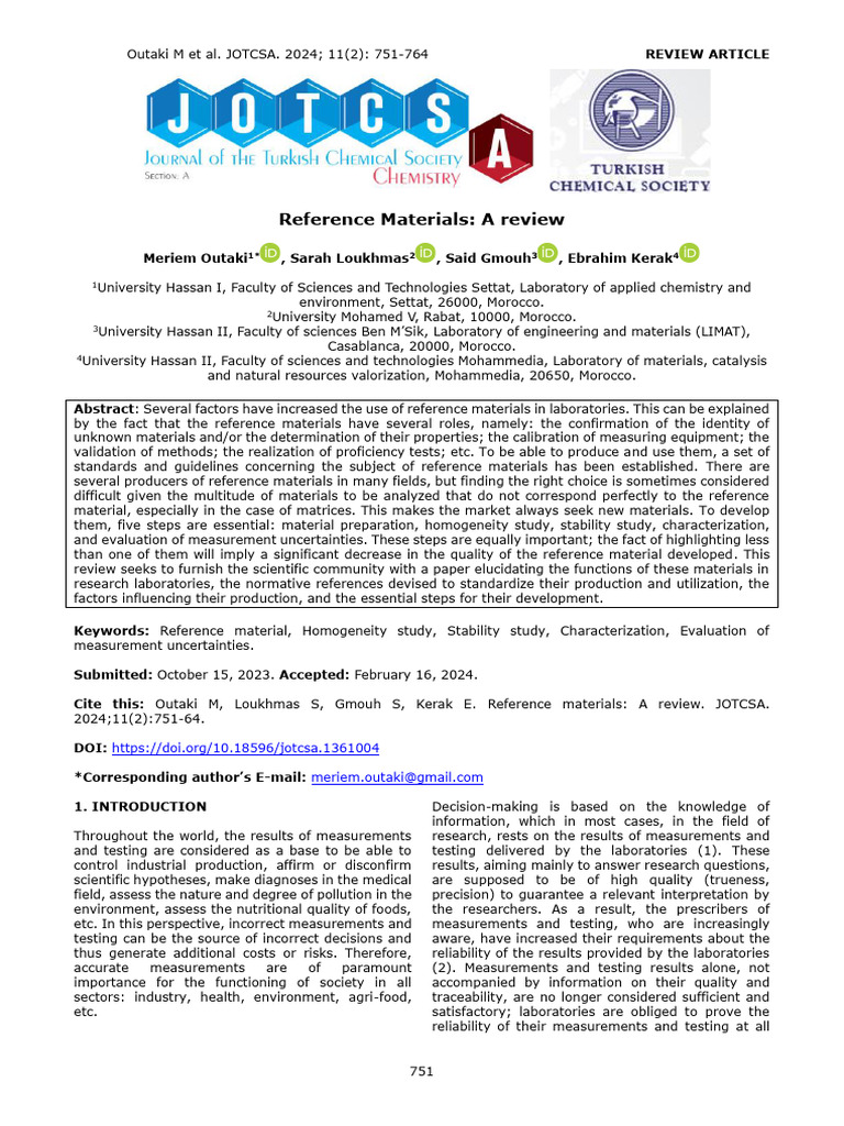 Reference Materials | PDF