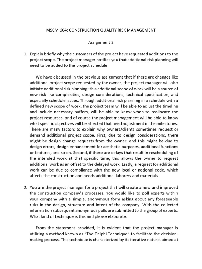 MSCM - 604 - Mariano, Angelo B. - A2 | PDF