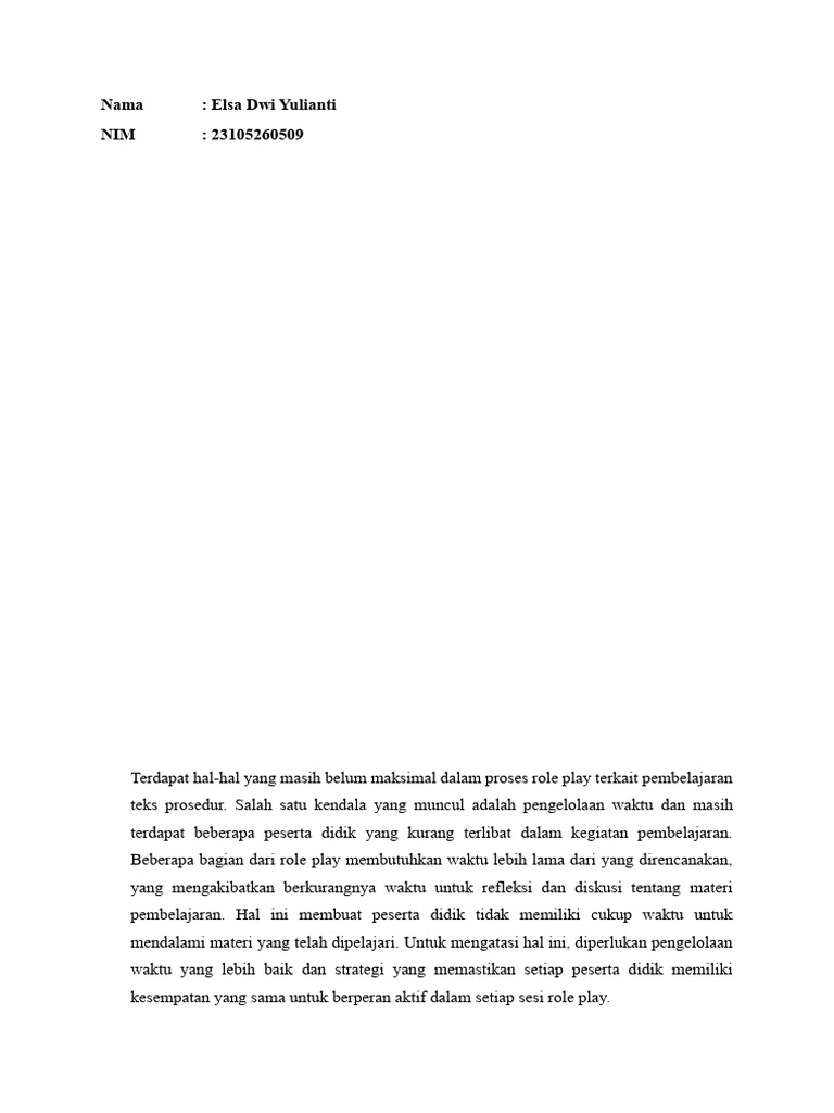 Elaborasi Pemahaman - Topik 3 - PSE | PDF | Karier & Perkembangan