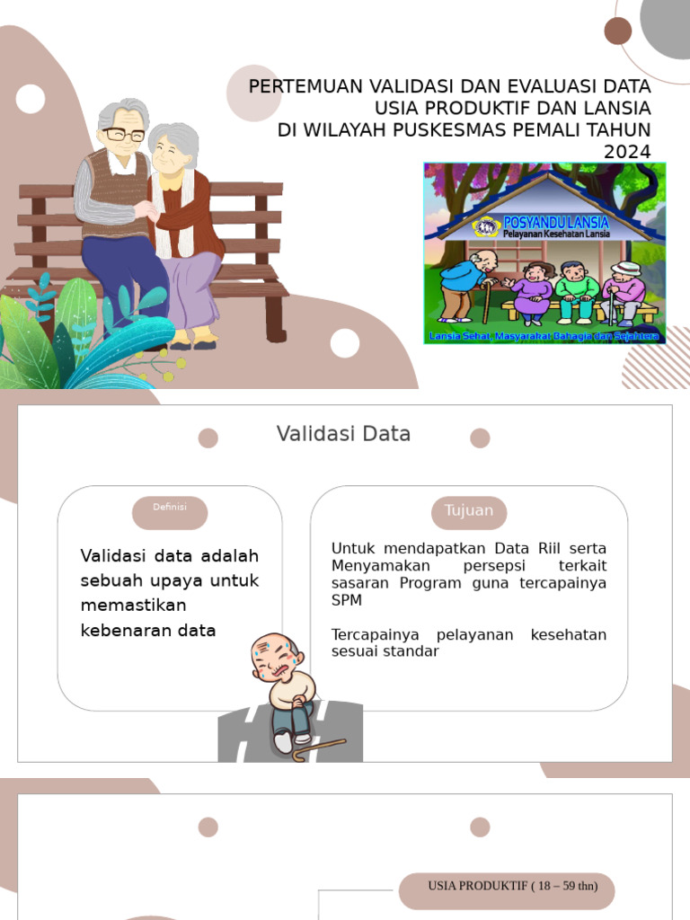 Validasi Data Lansia | PDF