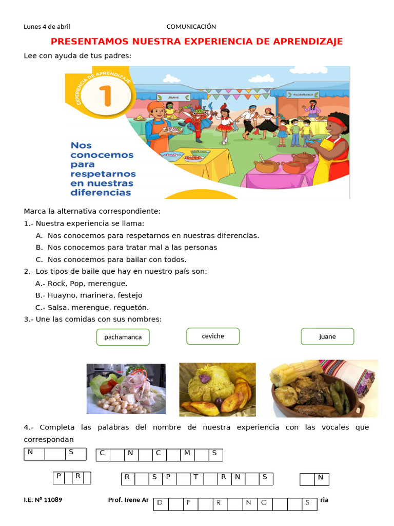 Fichas 4 Y5 | PDF