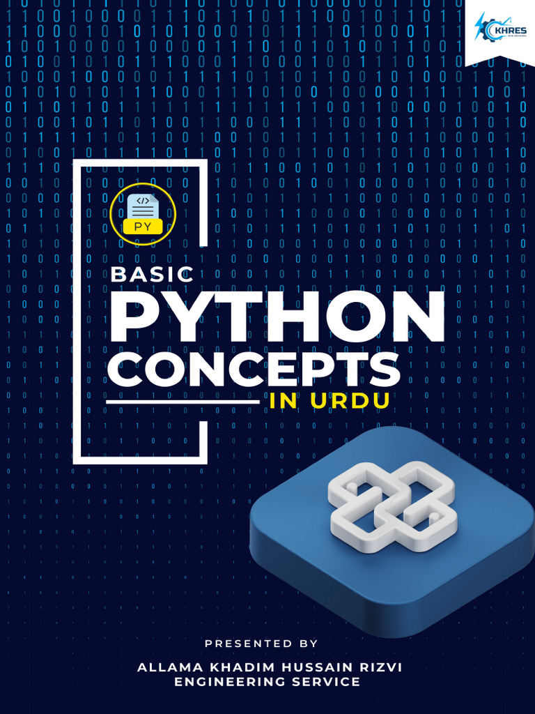 Basic Python Concepts in Urdu by Khres | PDF