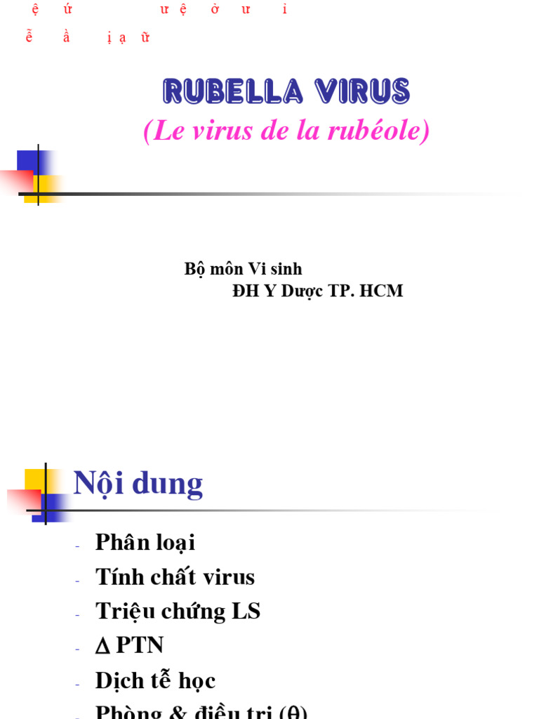 Rubella Virus - 0,5t | PDF