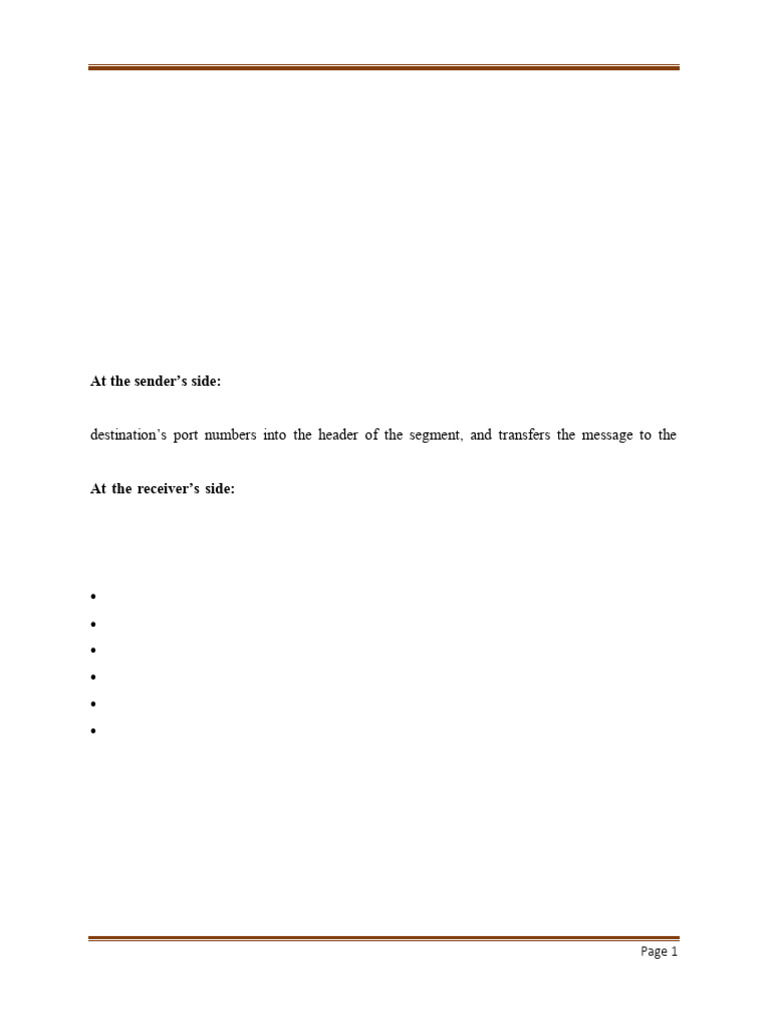 CS DCCN Chapter 3 | PDF