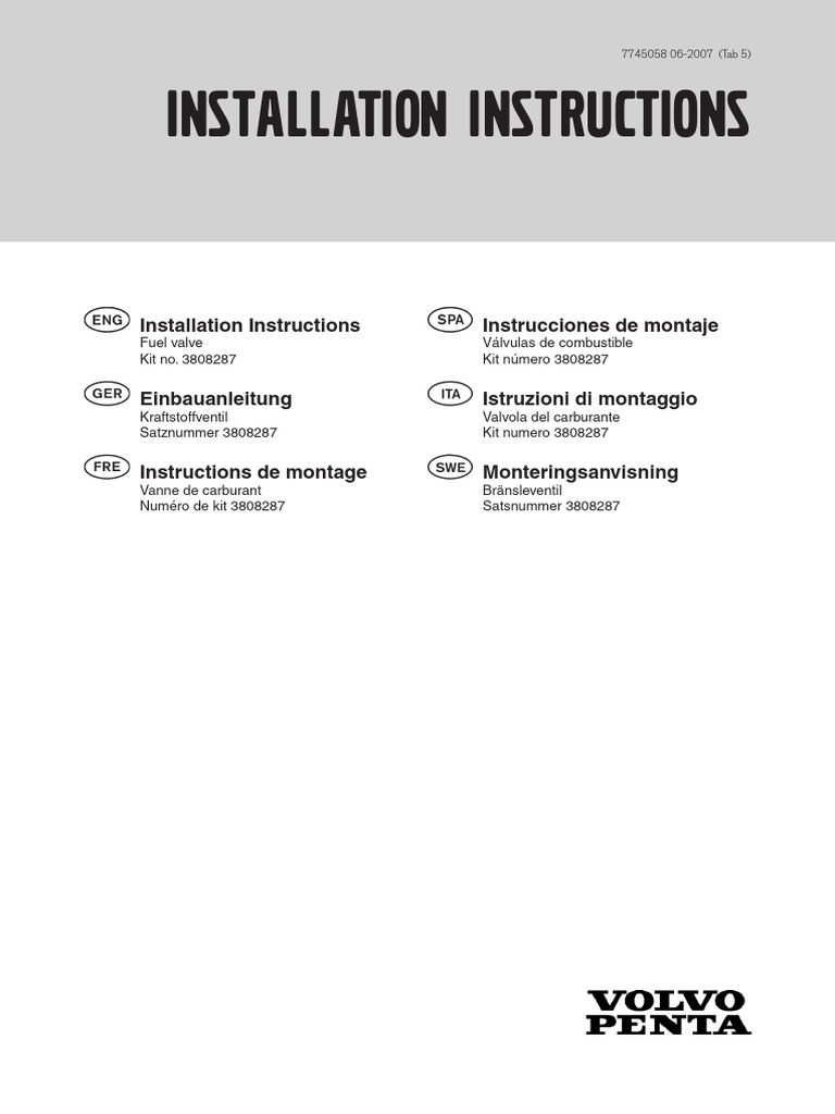 Fuel Injector SL | PDF