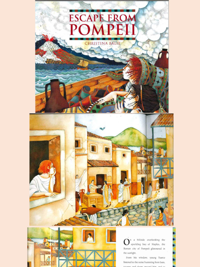 Escape From Pompeii by Christina Balit | PDF