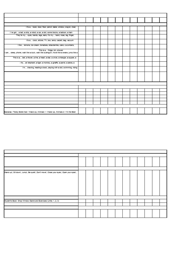 TE Superhero (School) Evaluation Charts | PDF