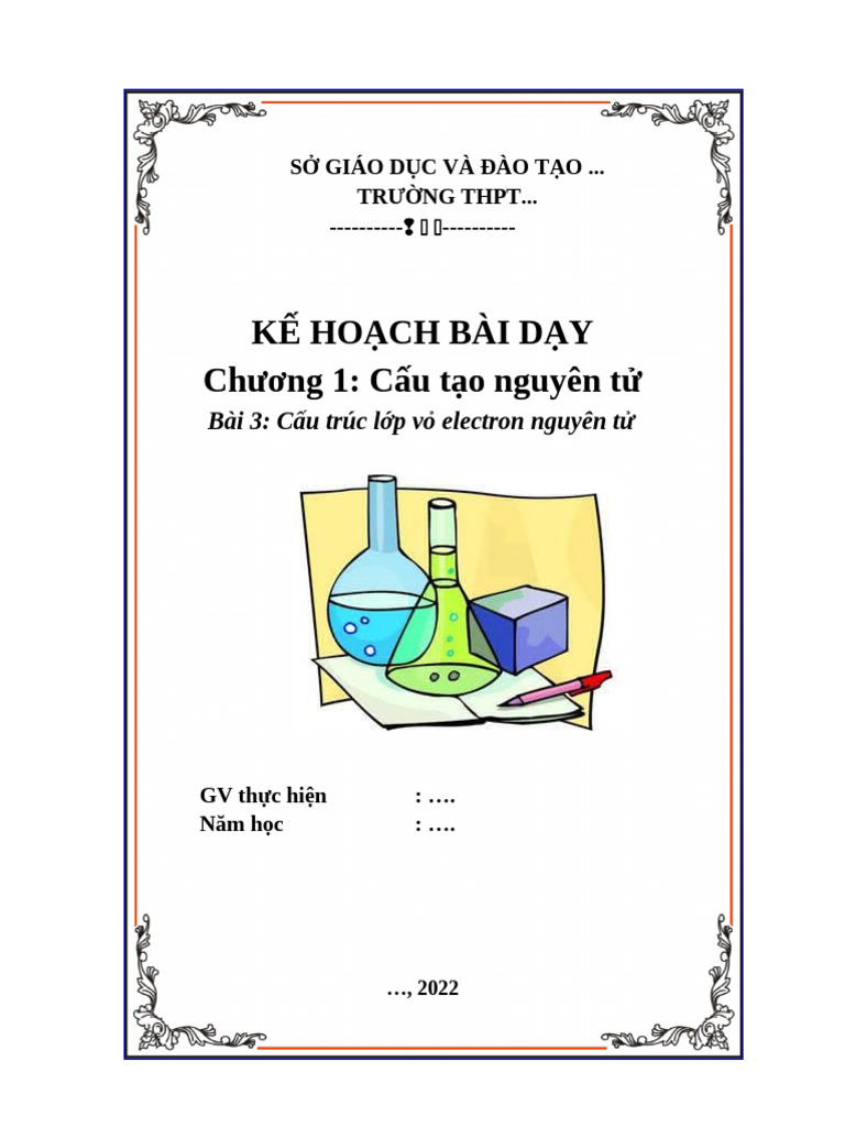 HO10.KNTT.B3.Cấu Trúc Lớp Vỏ Electron Nguyên Tử | PDF