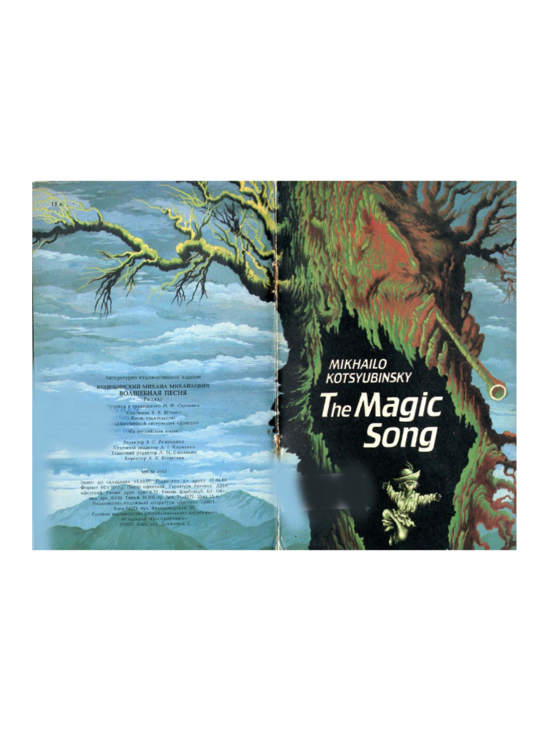 The Magic Song - Soviet Children's Book | PDF