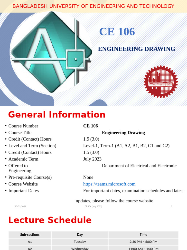 CE 106 Introduction | PDF