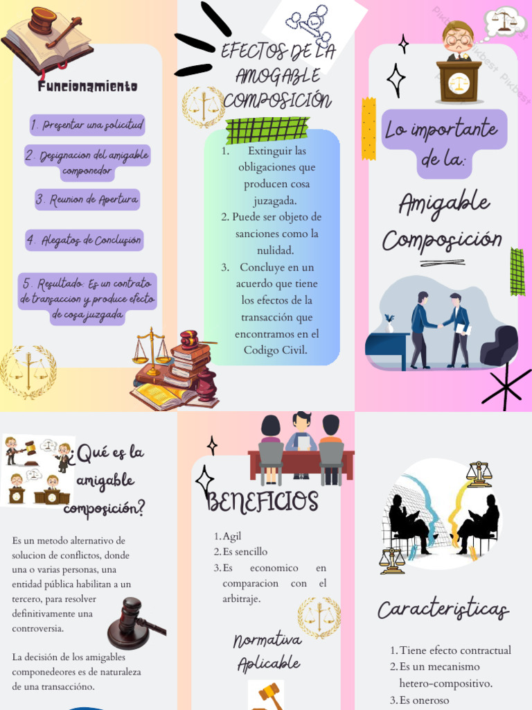 Folleto Amigable Composición | PDF
