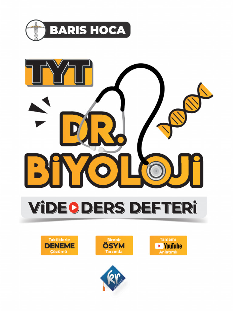 Tyt DR Biyoloji Video Ders Defteri | PDF