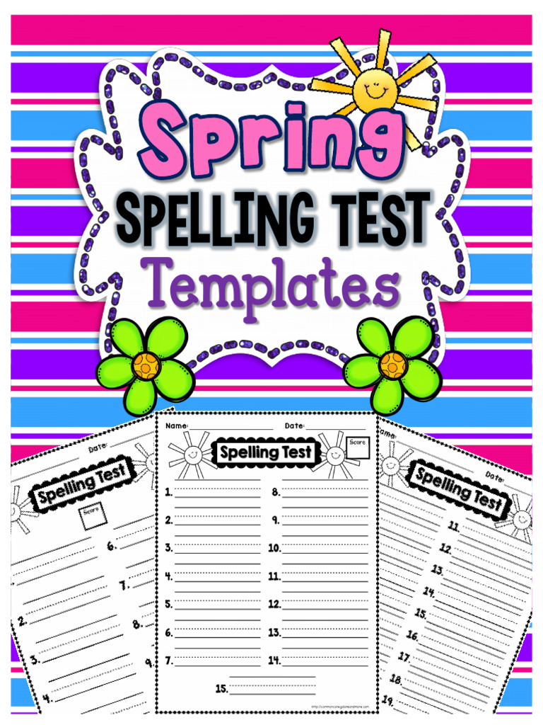 Spelling Test | PDF