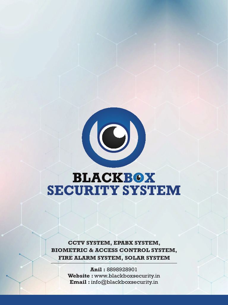 Blackbox Security System Company Profile - Compressed | PDF